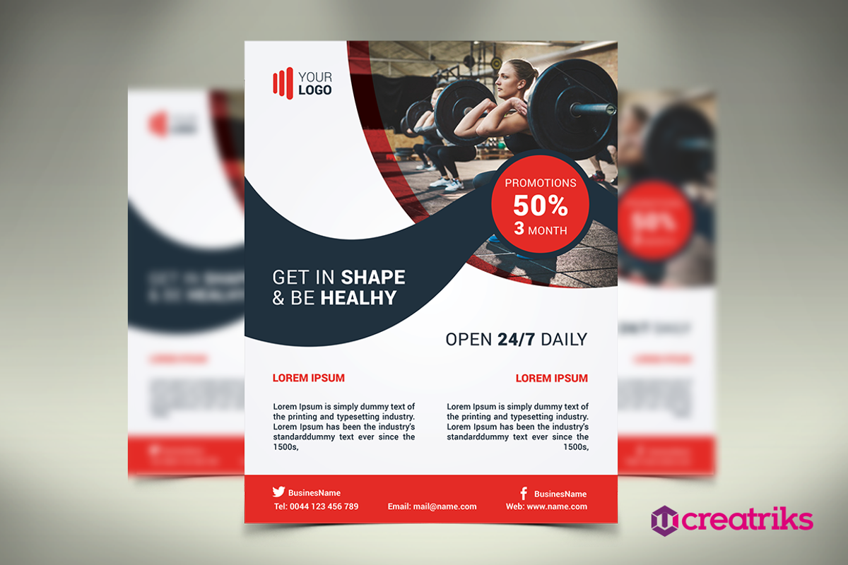 10 Multi Purpose Flyers - Vol. 10, a Flyer Template by Creatricks