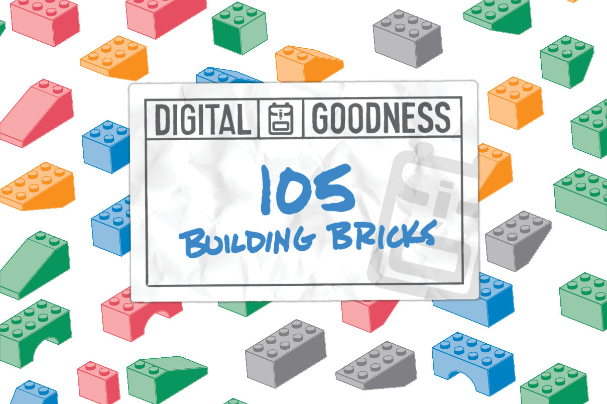 105 Vector Building Bricks, an Illustration by Jason Heglund | Creative ...