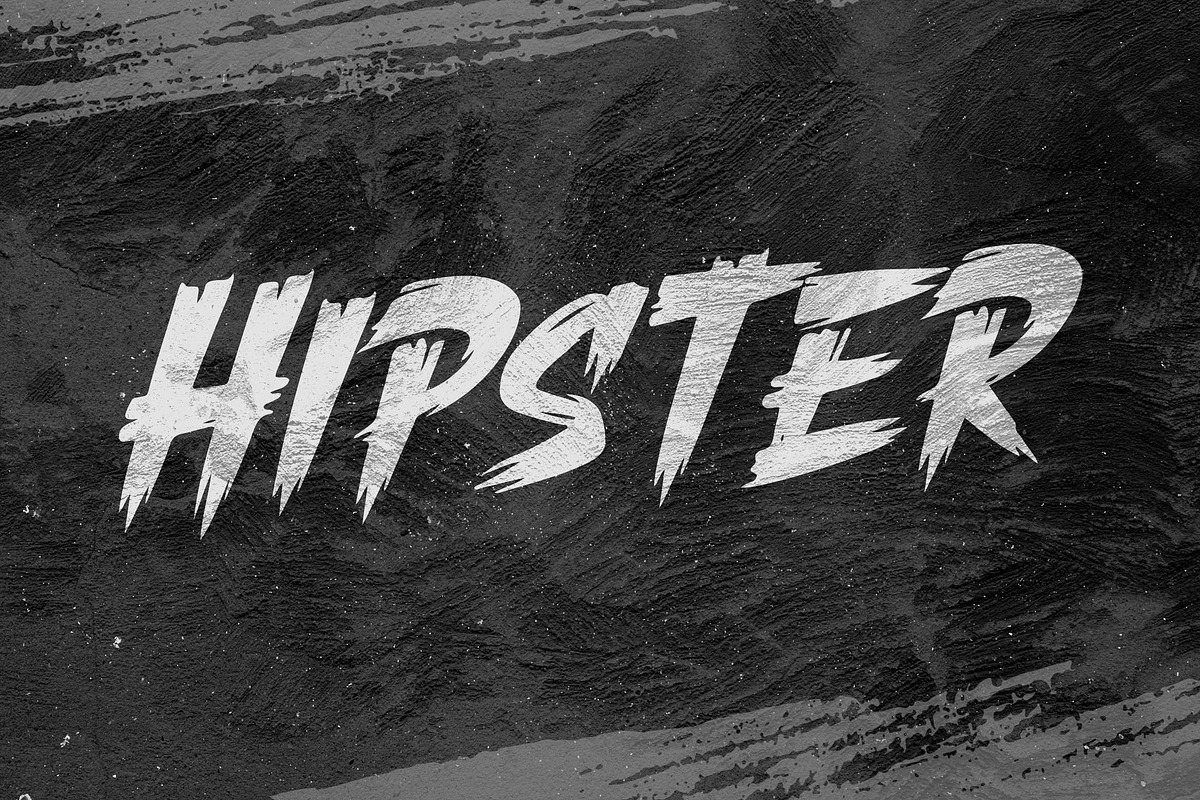 Break brush a Wild brush Font, a Blackletter Font by Blankids Studio