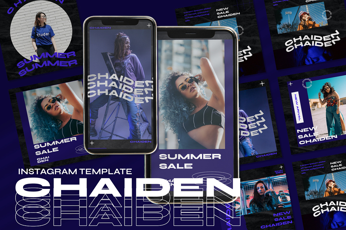 Chaiden Instagram Post and Story, a Social Media Template by Compaq ...