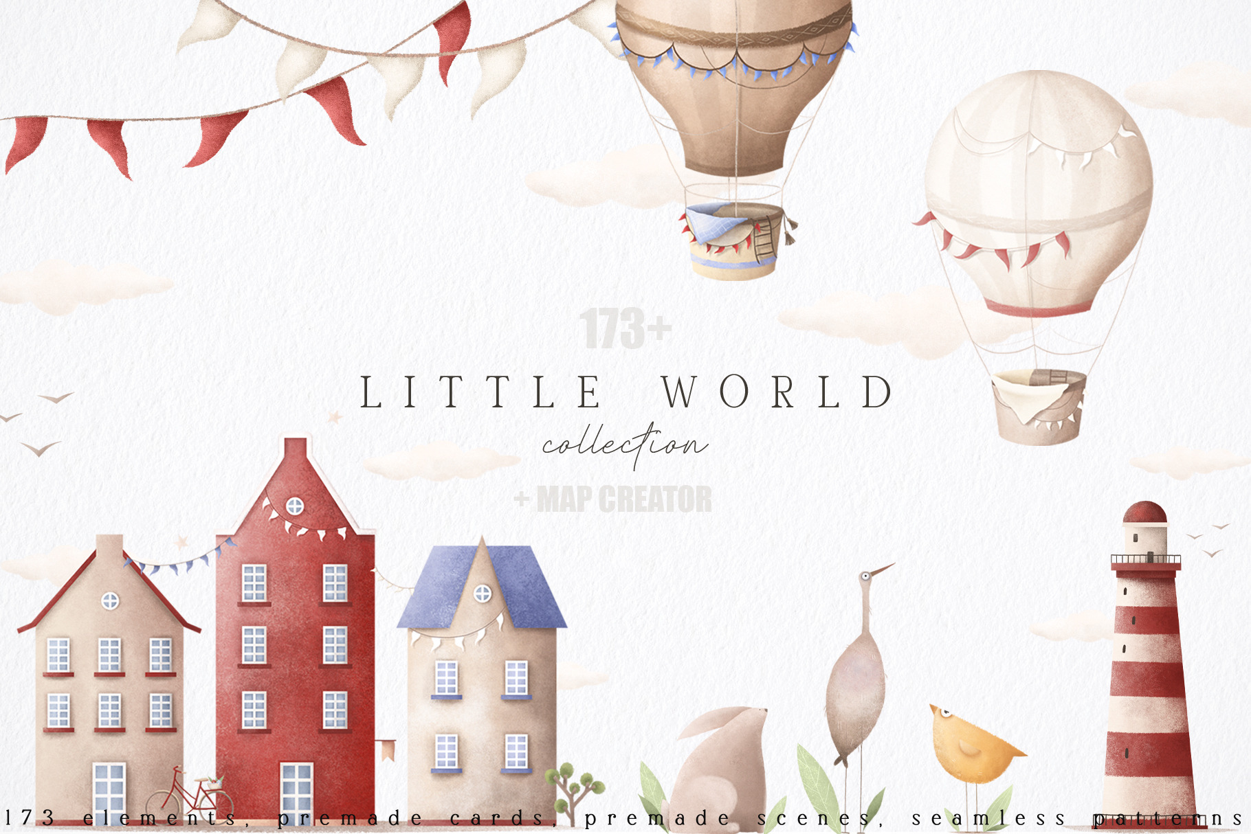 Cartoon map creator | Creative Market