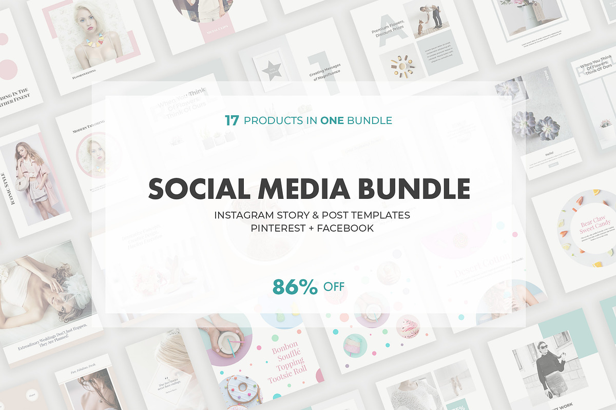 Social Media Bundle, a Social Media Template by SlideStation