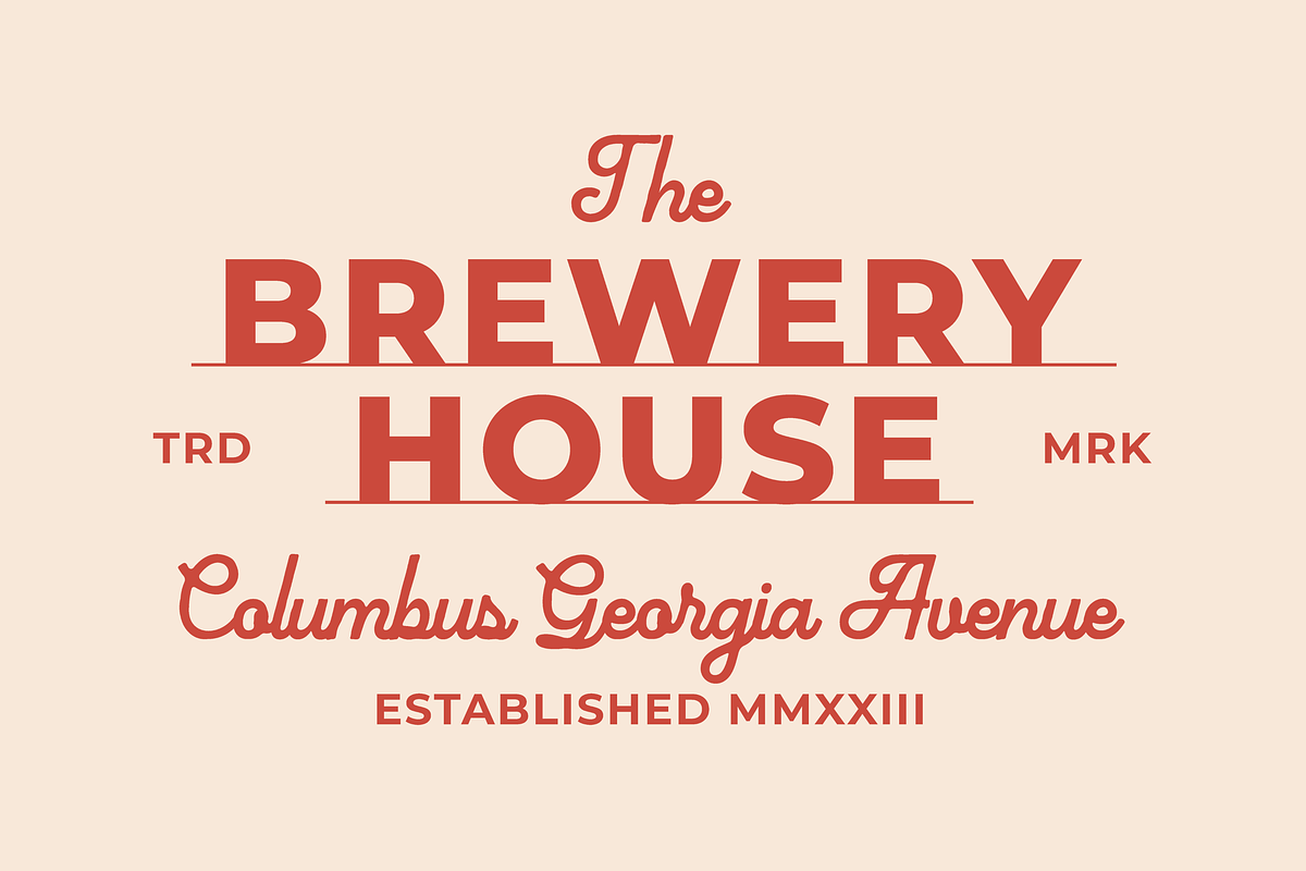 Rough script font Laqula