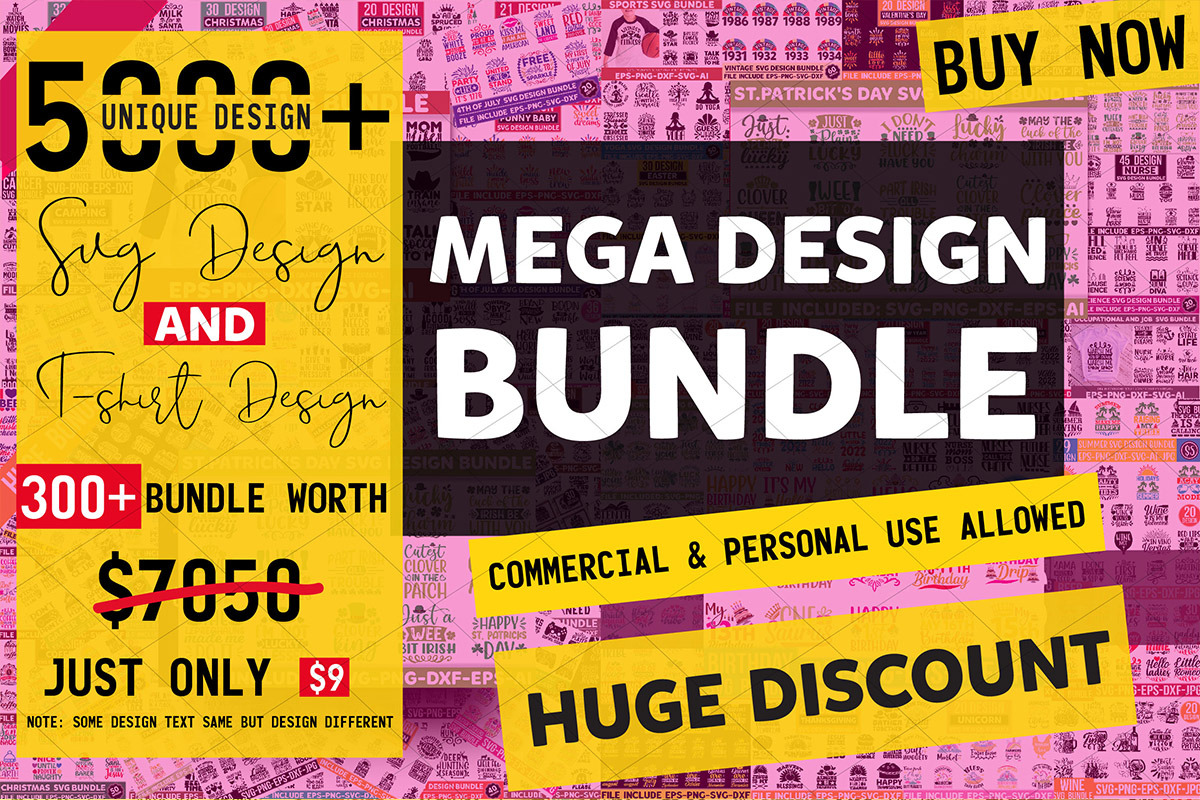 Mega Design Bundle, an Illustration by Libby Wishes