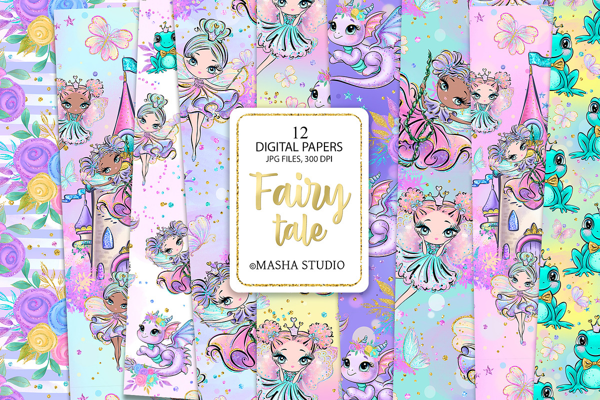 Fairy Digital Papers