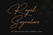 The Wedding Signature - Script, a Script Font by Nirmana Visual