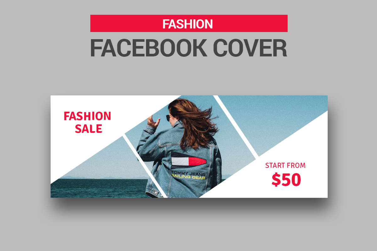 6 Fashion Facebook Covers, a Social Media Template by Creatricks