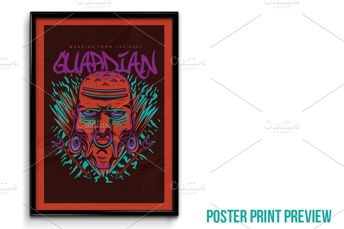 Guardian Illustration, an Illustration by badsyxn