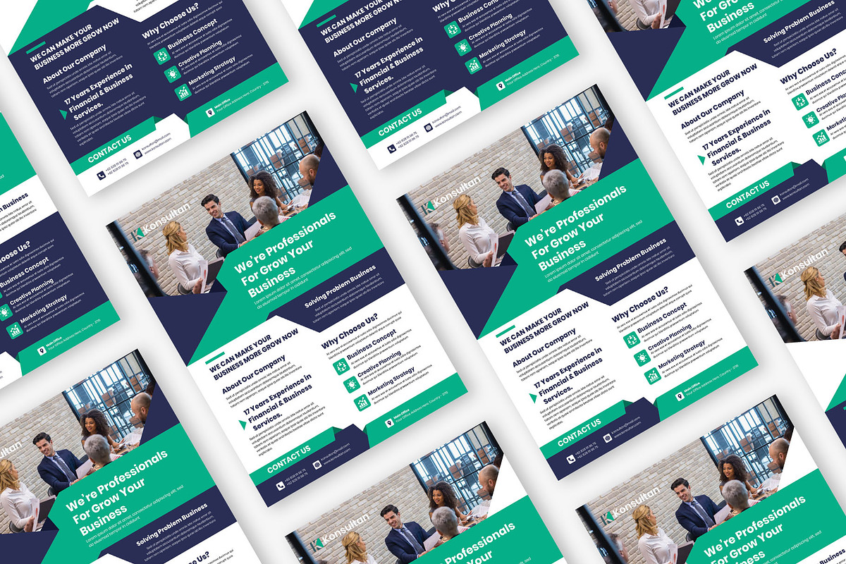 Flyer Template - Konsultan 1