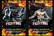 MMA Flyer | Flyer Templates ~ Creative Market