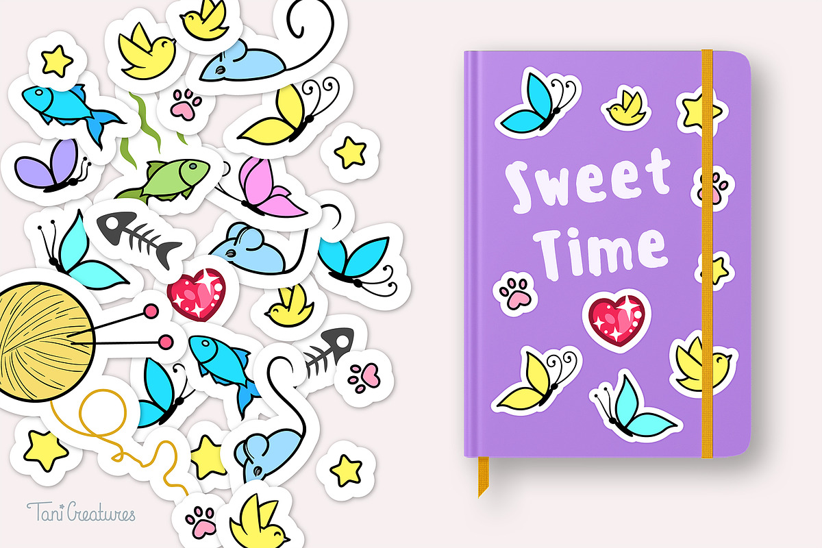 Sweet Time | Sticker Pack