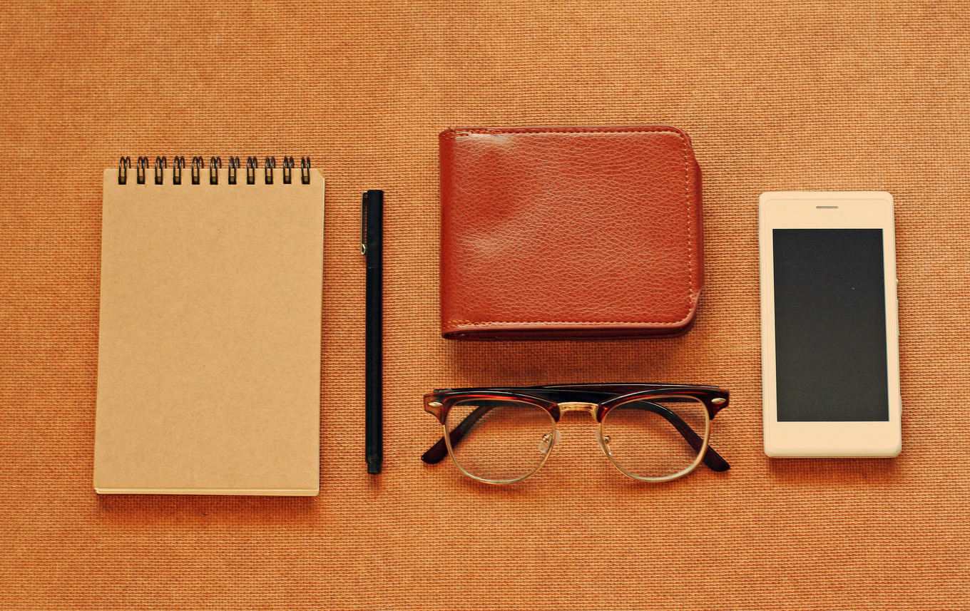 Top view of everyday life stuff, a Business Photo by mutita.narkmuang