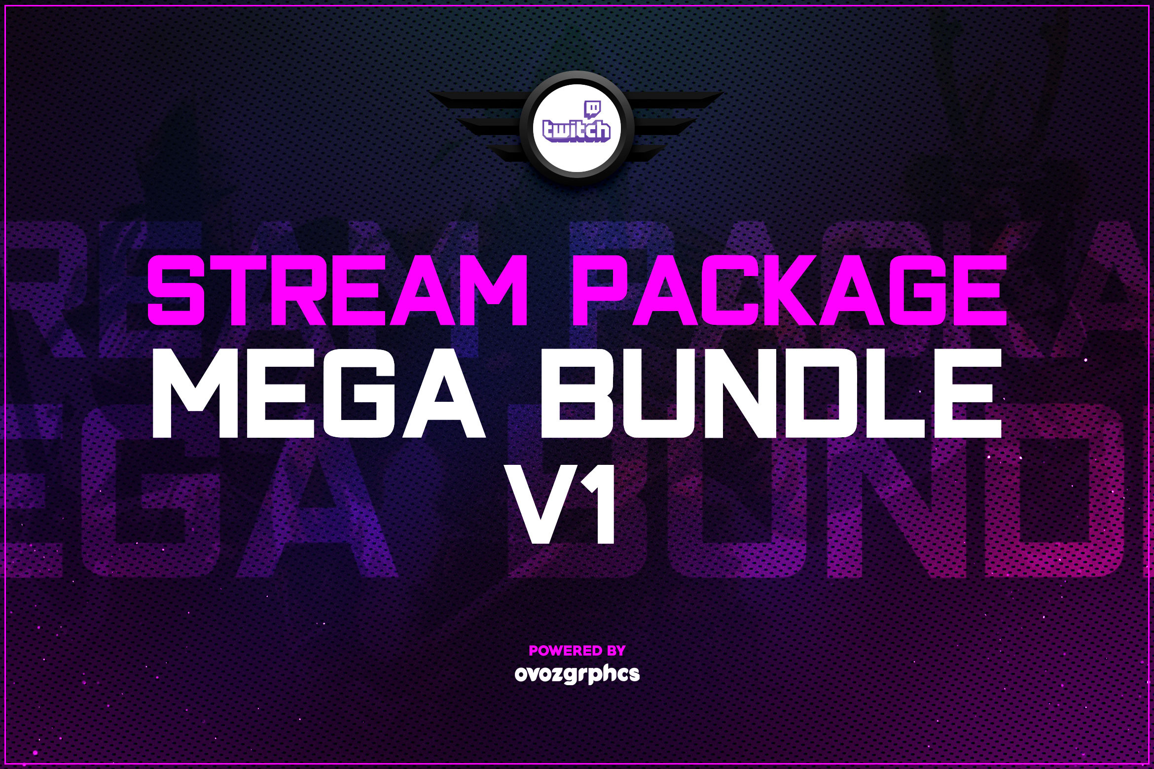 Stream Package Mega Bundle V1, a Social Media Template by Haws.std