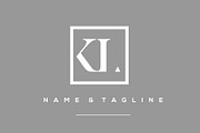 Monogram icon logo KL, a Branding & Logo Template by idesign_4u