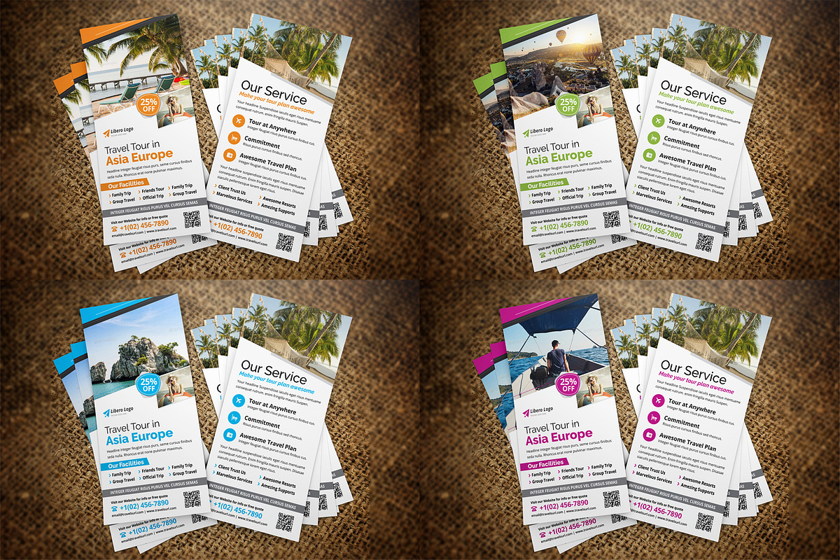 Rack card DL Flyer Bundle
