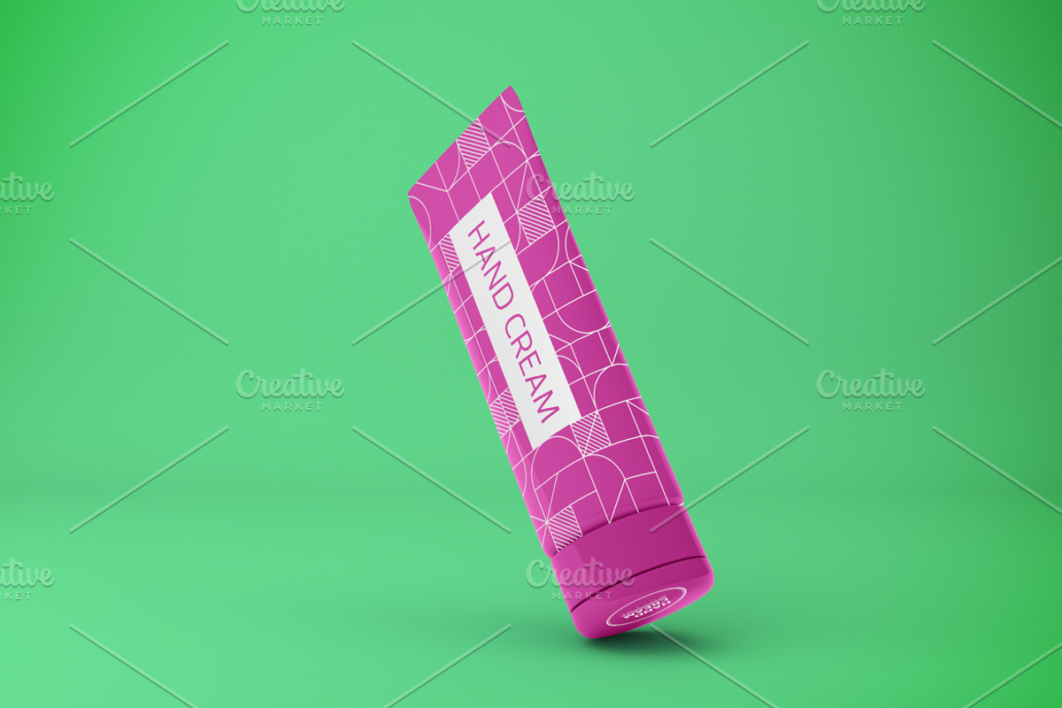 Hand Cream Mockup