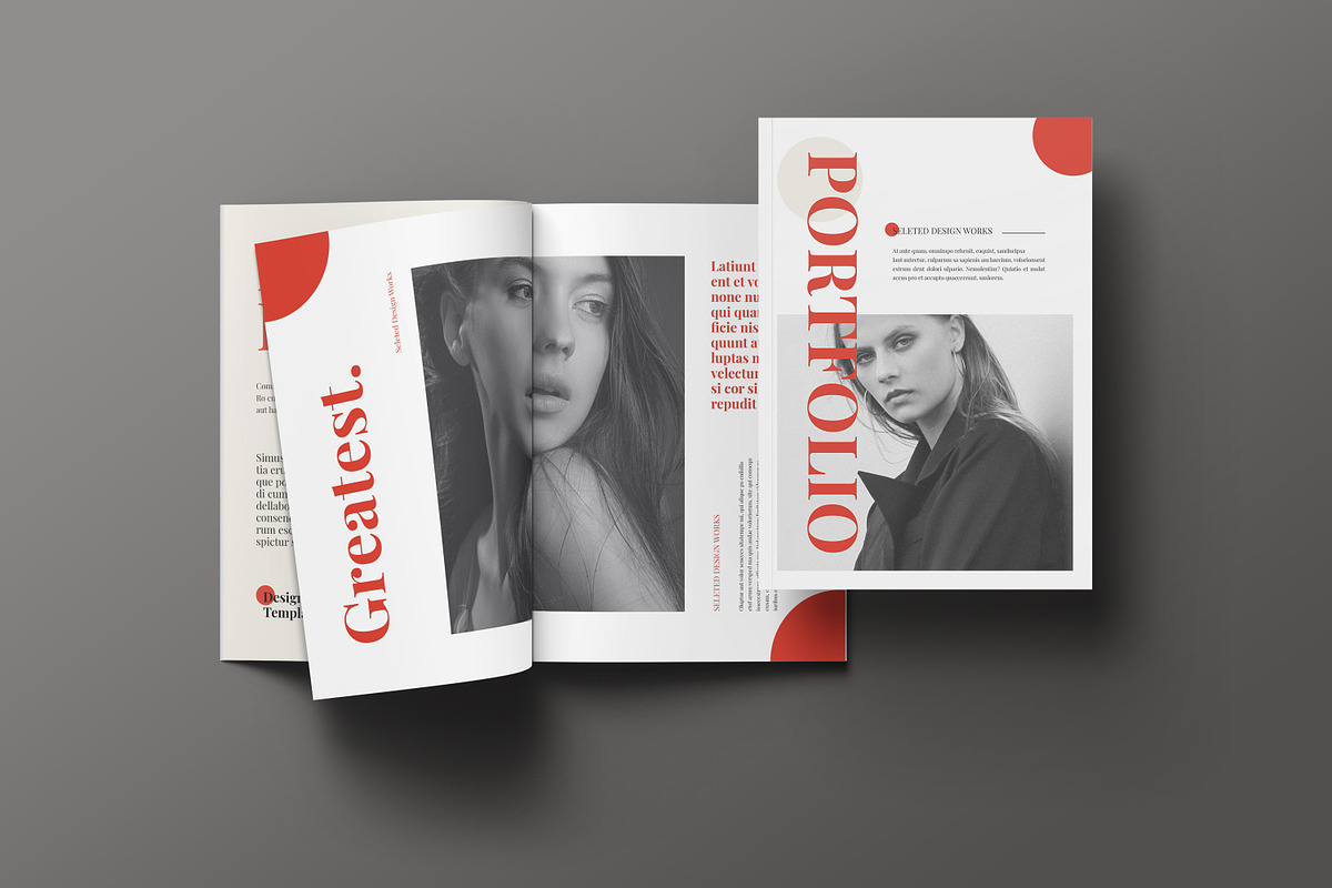 Work Portfolio Template, a Templates & Theme by evgenystudio | Creative ...