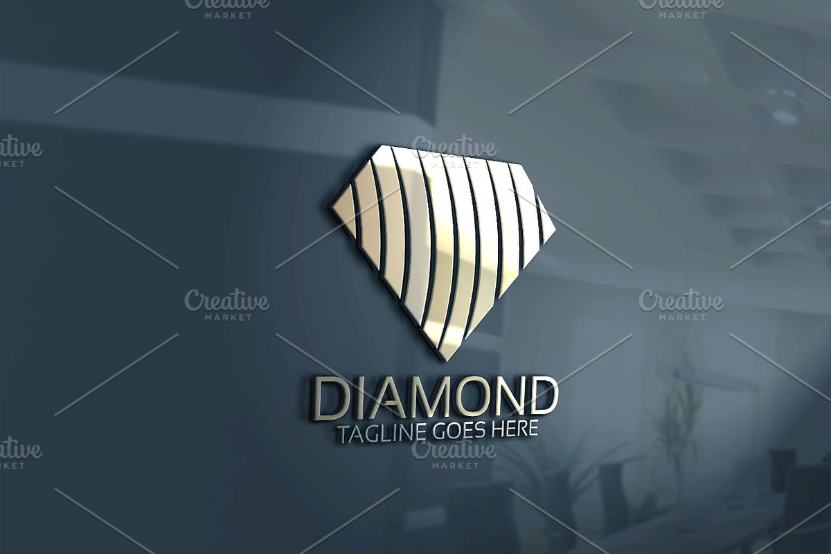 Diamond Logo Version3, a Branding & Logo Template by Josuf Media