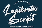 Lambreta - Script Font | Script Fonts ~ Creative Market
