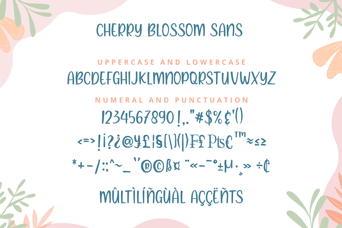 Cherry Blossom - Lovely Script Font