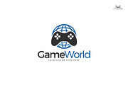 Game World Logo, a Branding & Logo Template by LogoLabs | Creative Market