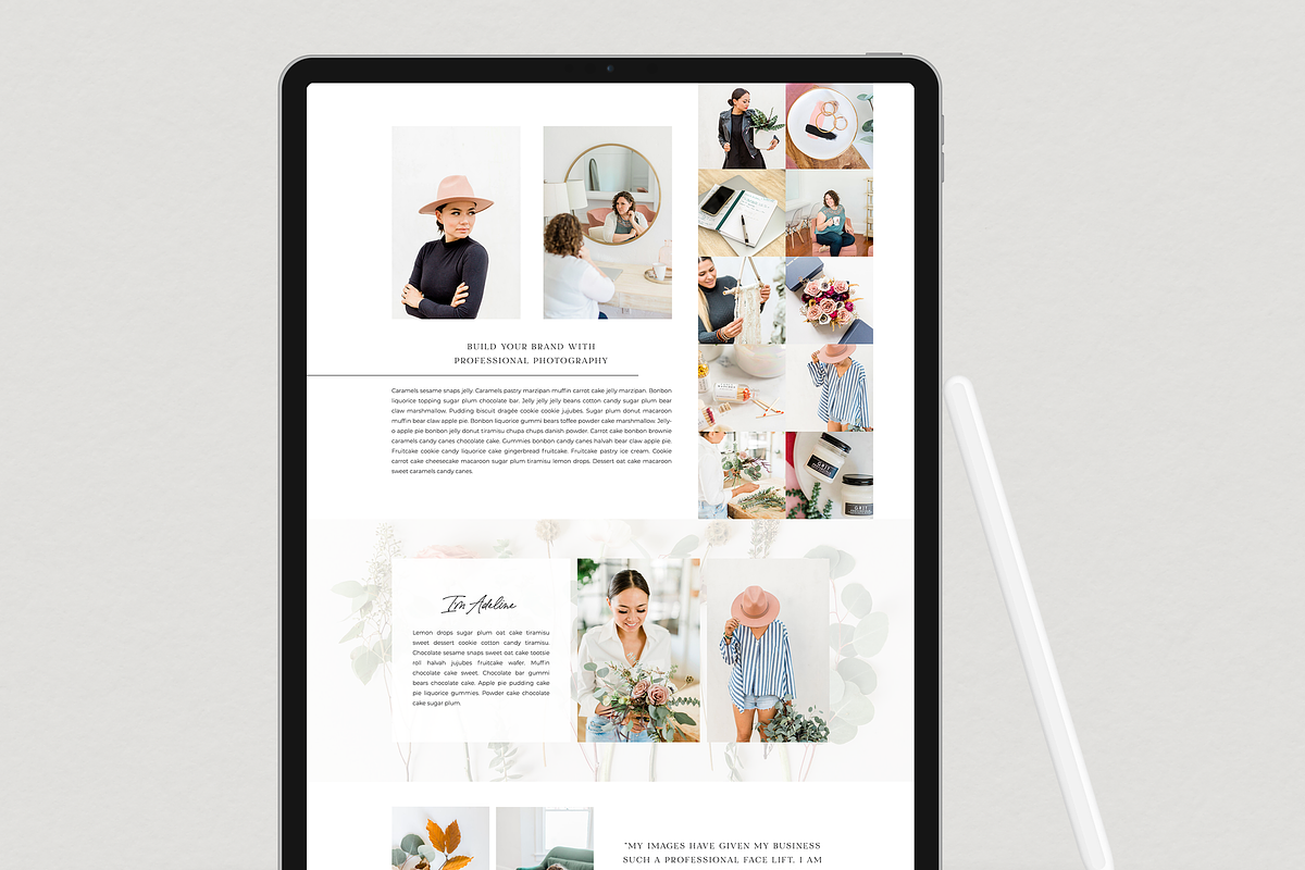 The Adeline Pricing Guide - Showit, a Websites & App Template by ...
