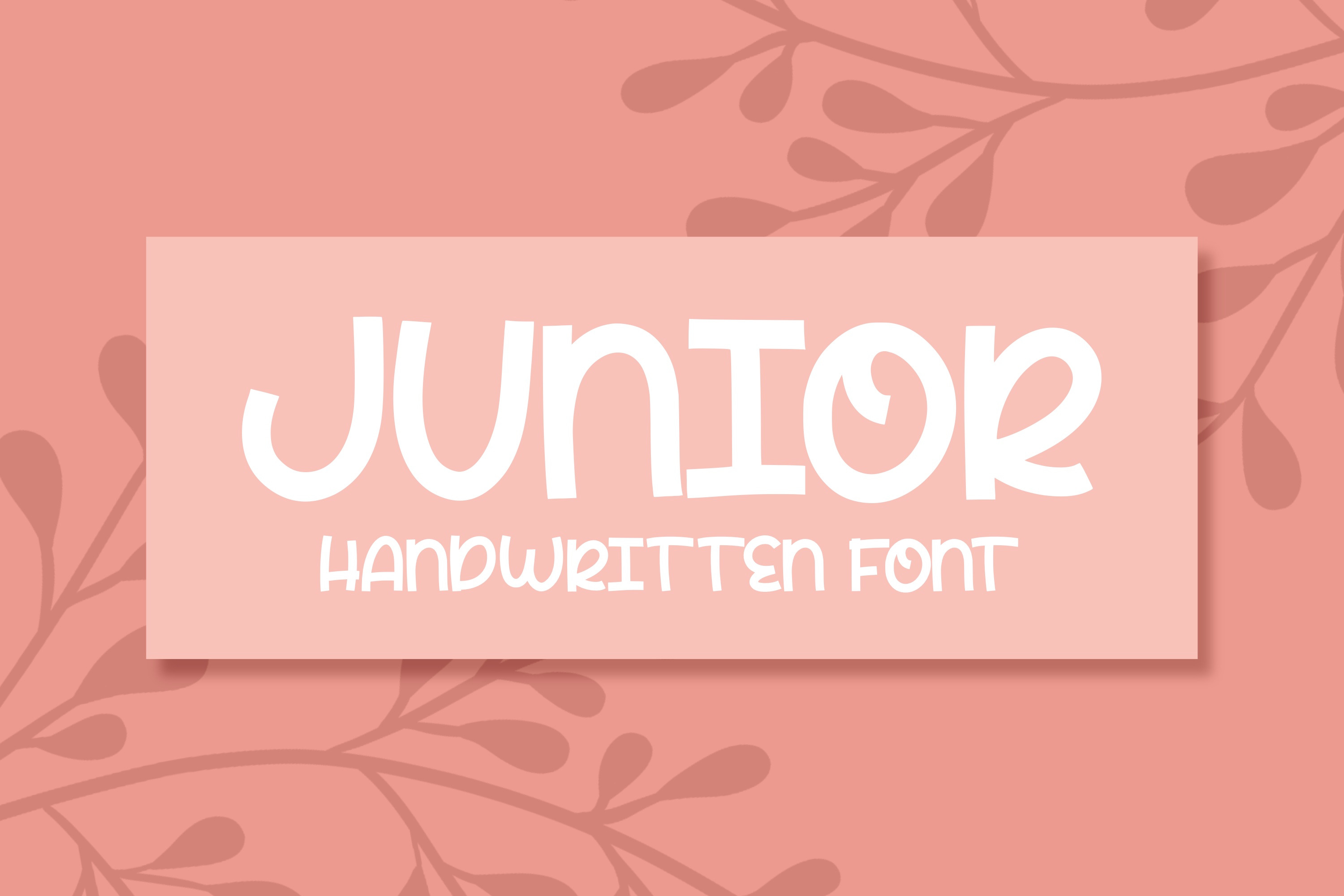 Junior Handwritten Font, a Font by The Creative Bix