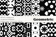 Geometric Digital Papers, a Pattern Graphic by BonaDesigns