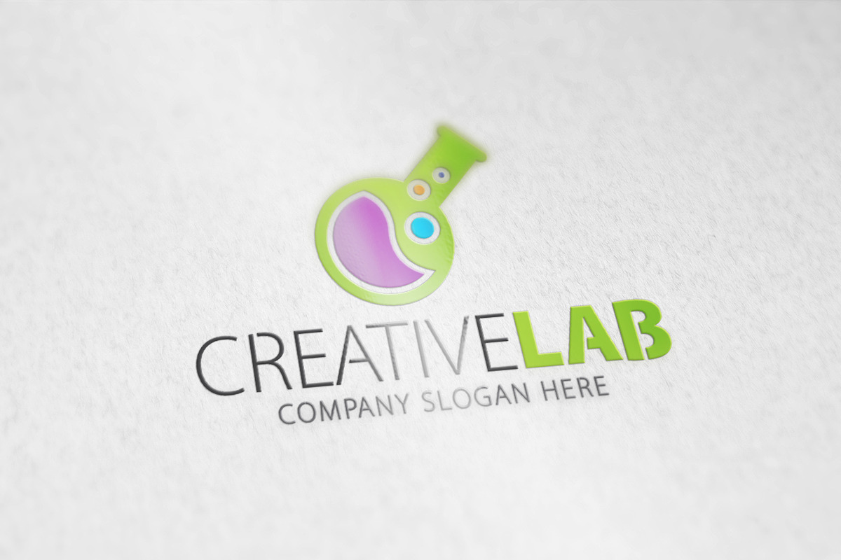 Creative lab logo, a Branding & Logo Template by Creative Dezing