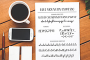 Blue Mountain Espresso Font, a Sans Serif Font by Downstroke Designs