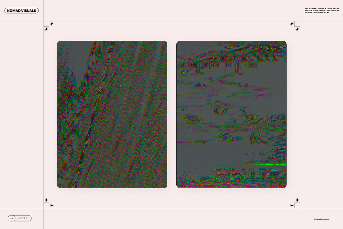 Scanner Rattle Textures, a Texture Graphic by Nomad Visuals