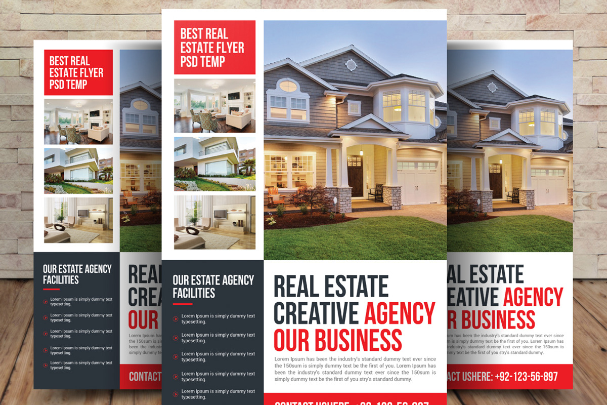 Contractor Flyer, a Flyer Template by graphicforest