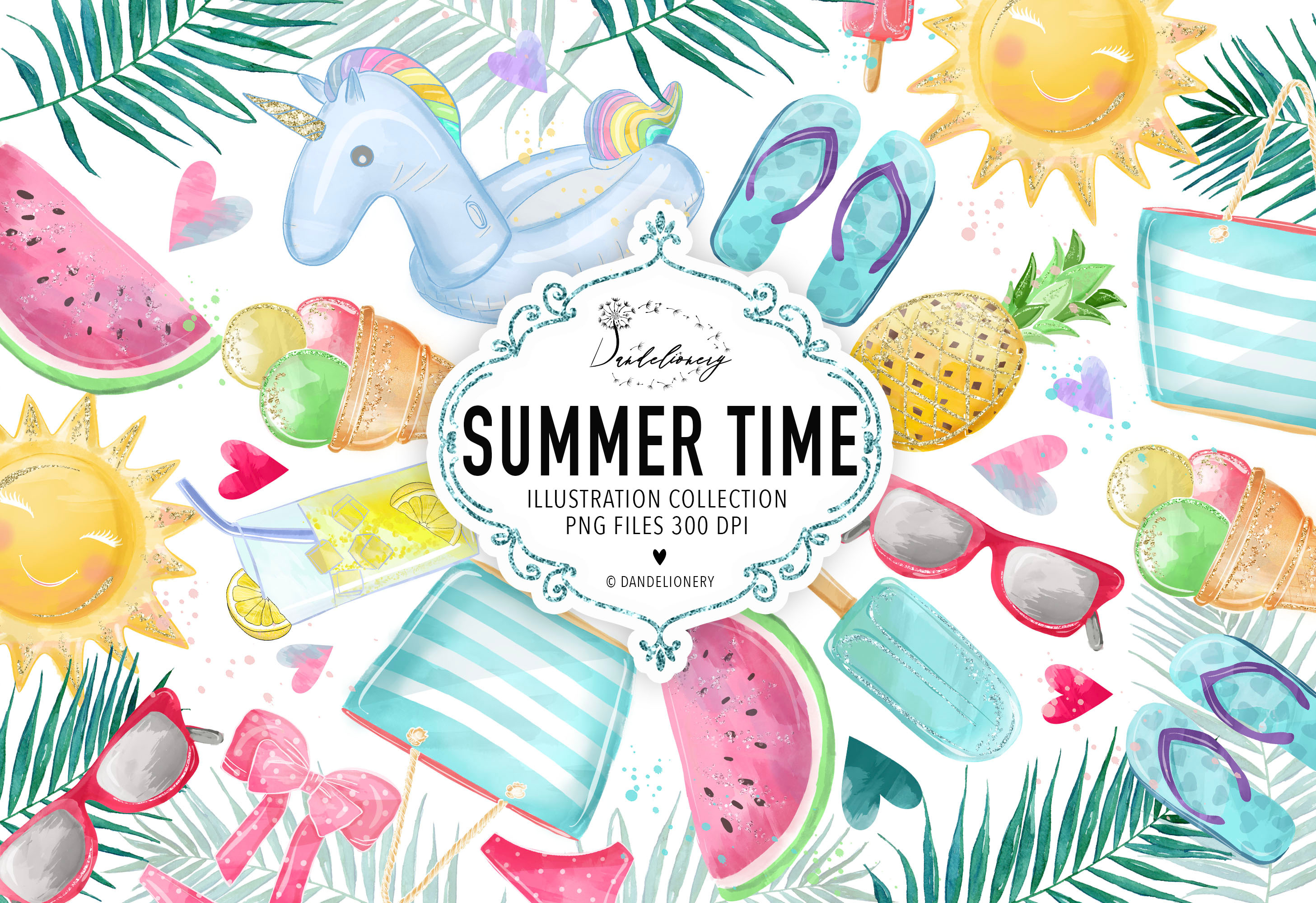 -50% Summer Time design, an Illustration by designloverstudio