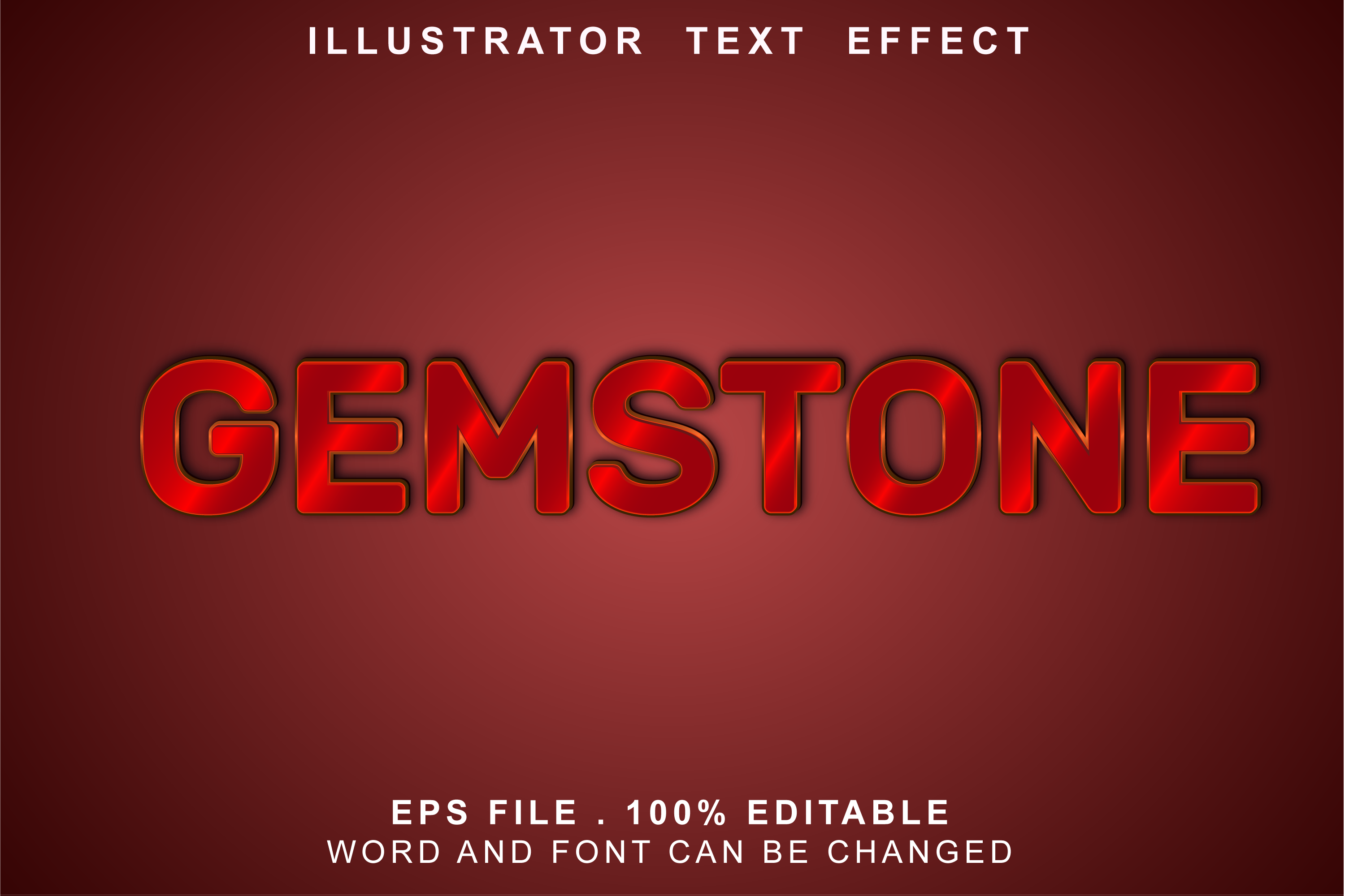 gemston text effect editabe, a Plug-in Add-On by rio_tj