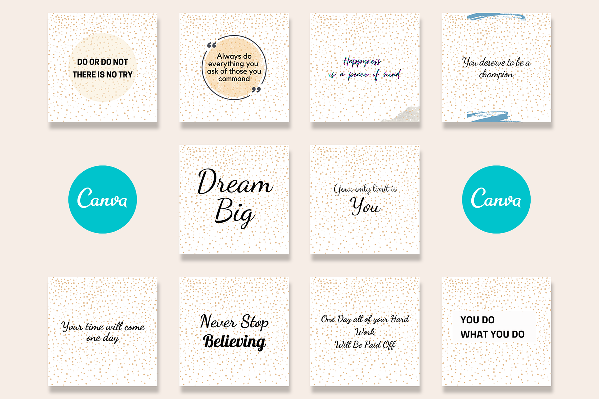 20 Editable Instagram Quotes Template | Creative Market