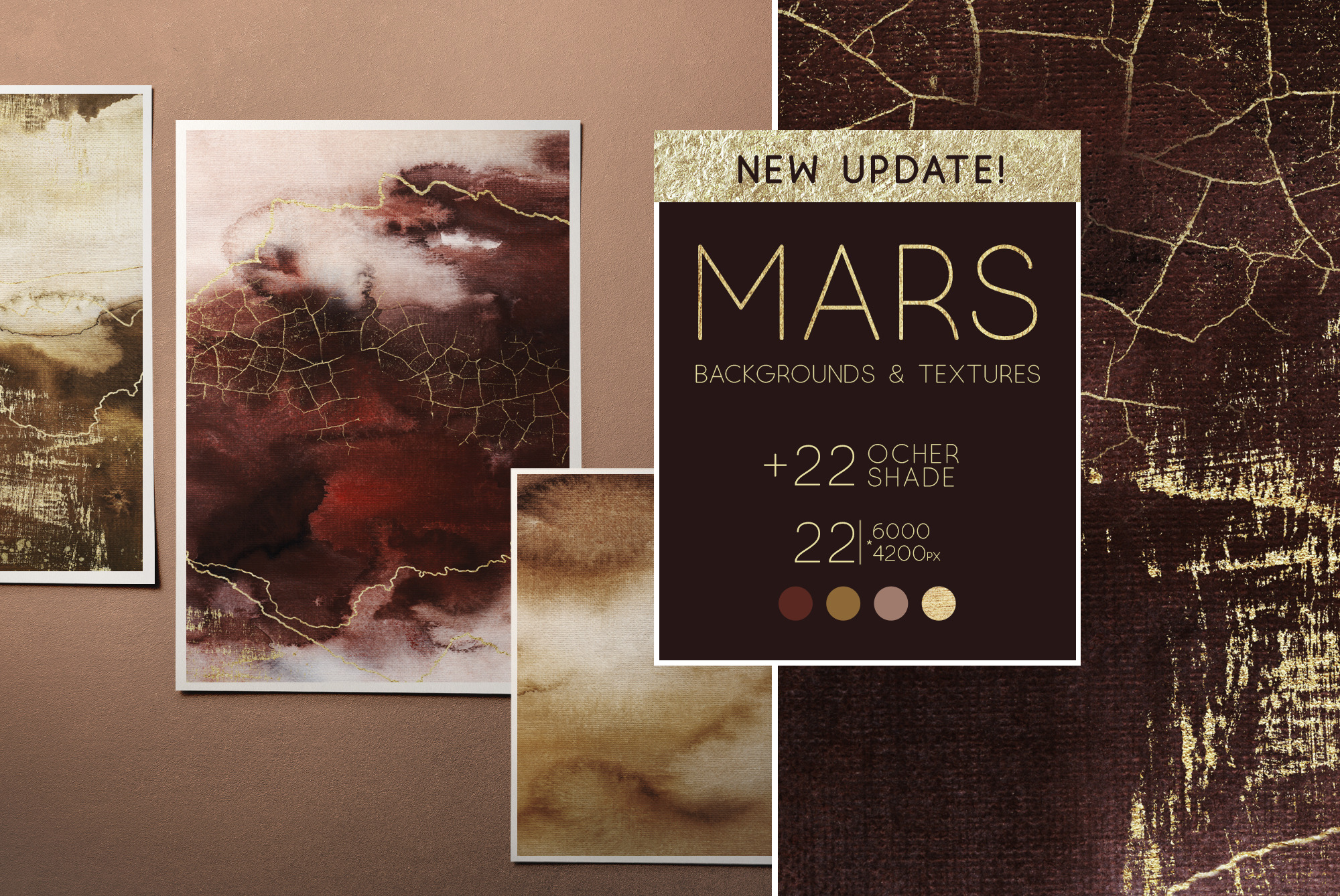 MARS Abstract backgrounds Updated!, a Texture Graphic by Anastezia Luneva