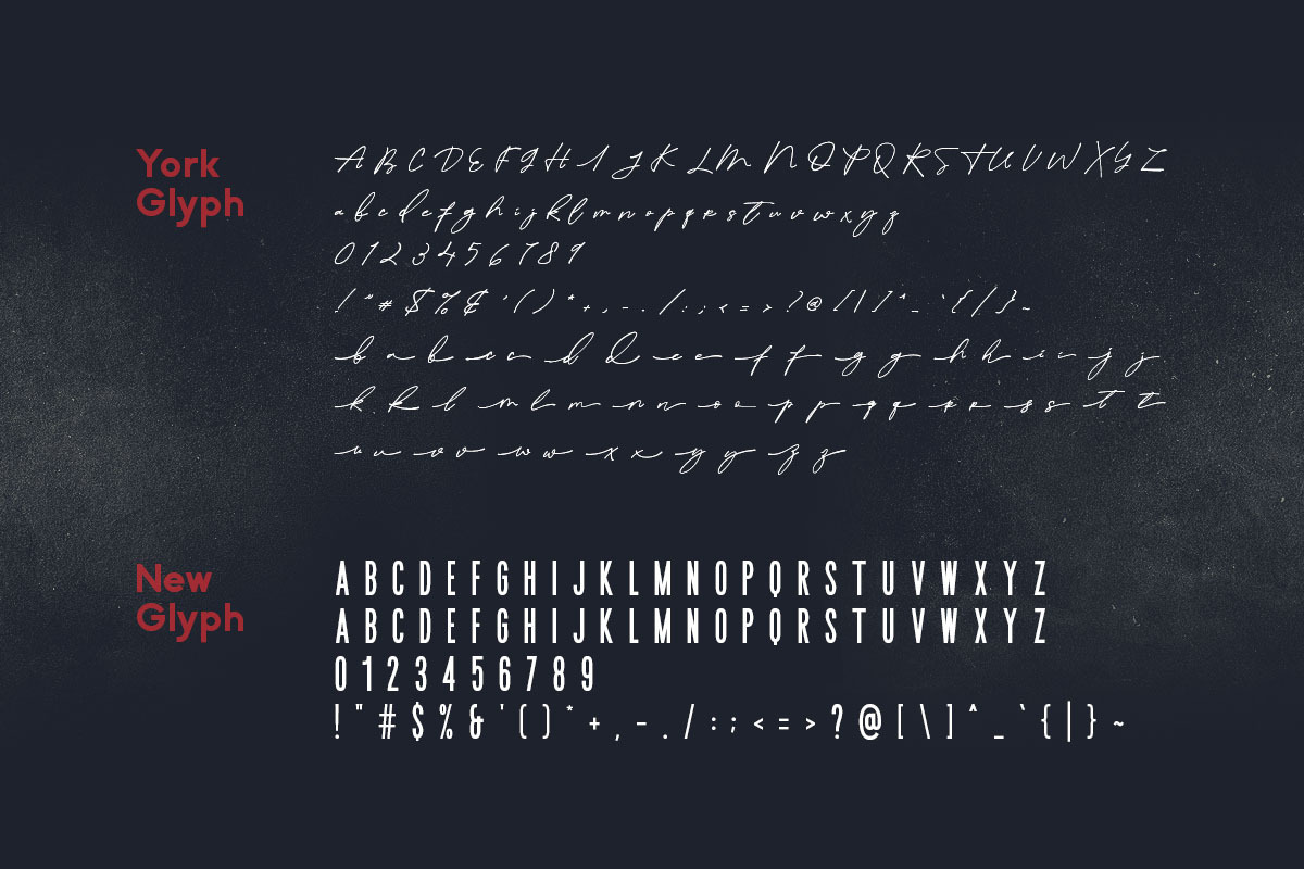 New York Font, a Script Font by vuuuds