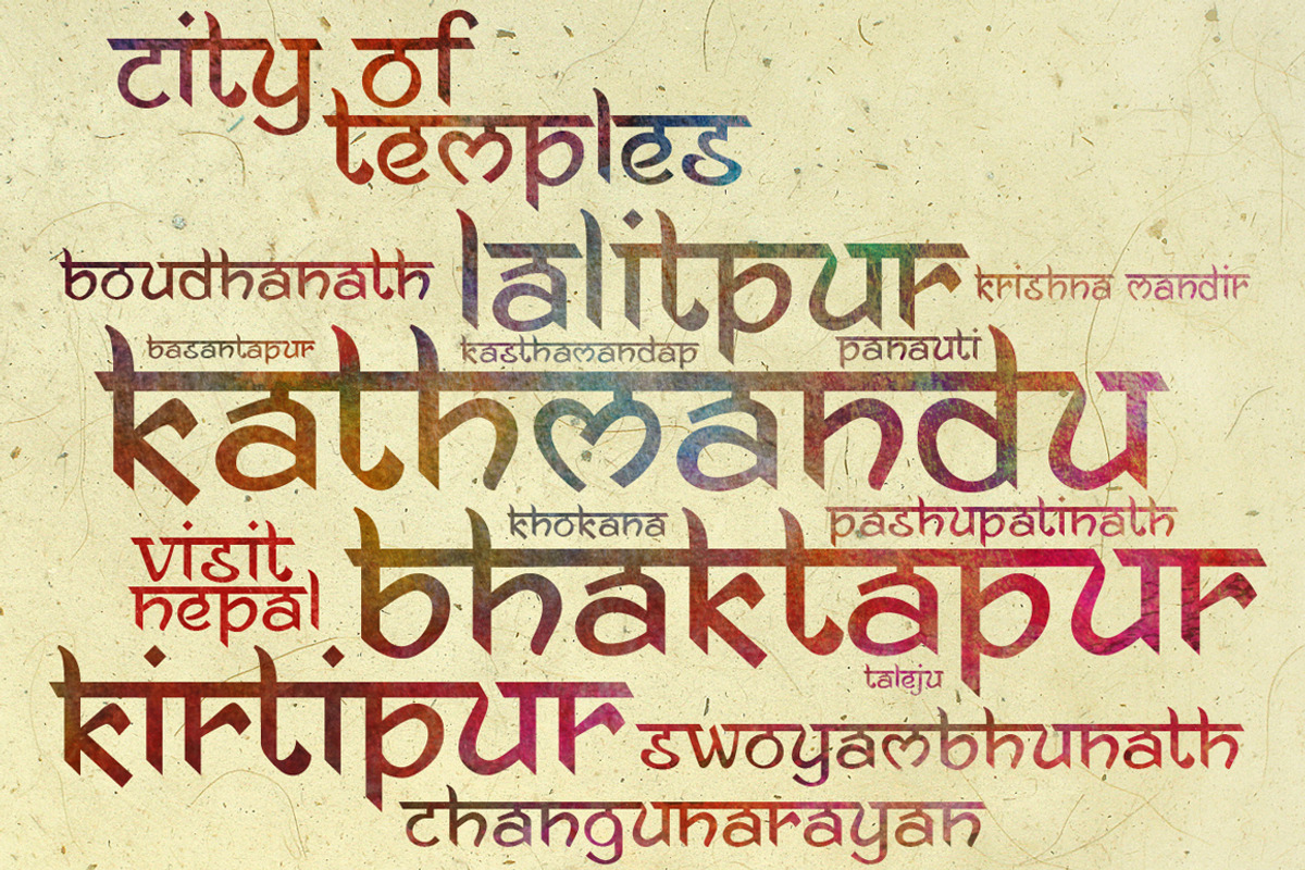 Ananda Namaste, a Sans Serif Font by aannda