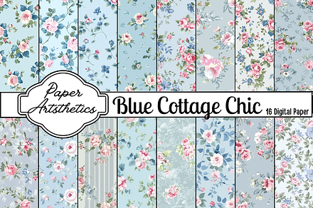 Vintage Lace Digital Paper, a Pattern Graphic by Paper Artsthetics