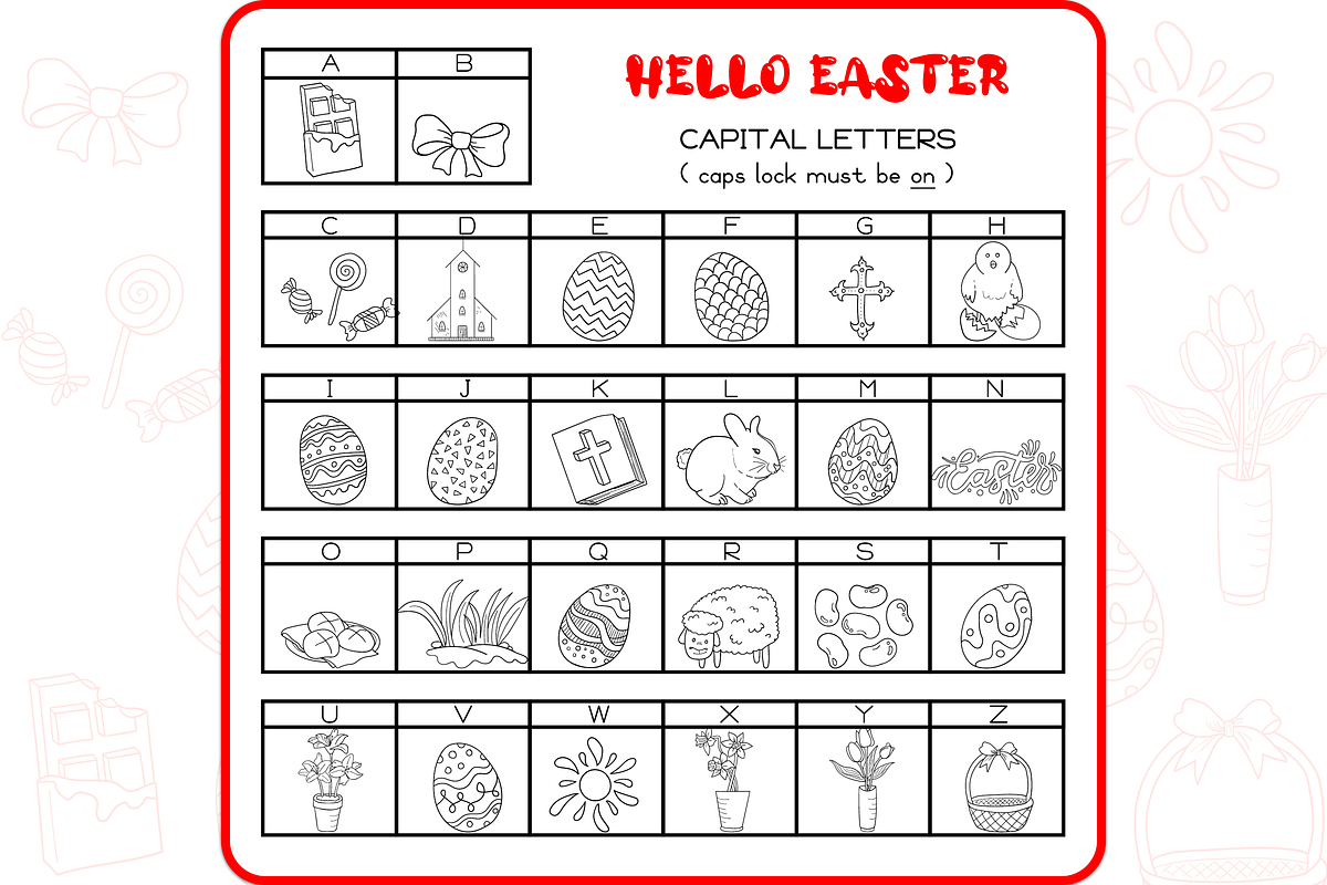 Easter Doodles - Dingbats Font, a Symbol Font by WADLEN
