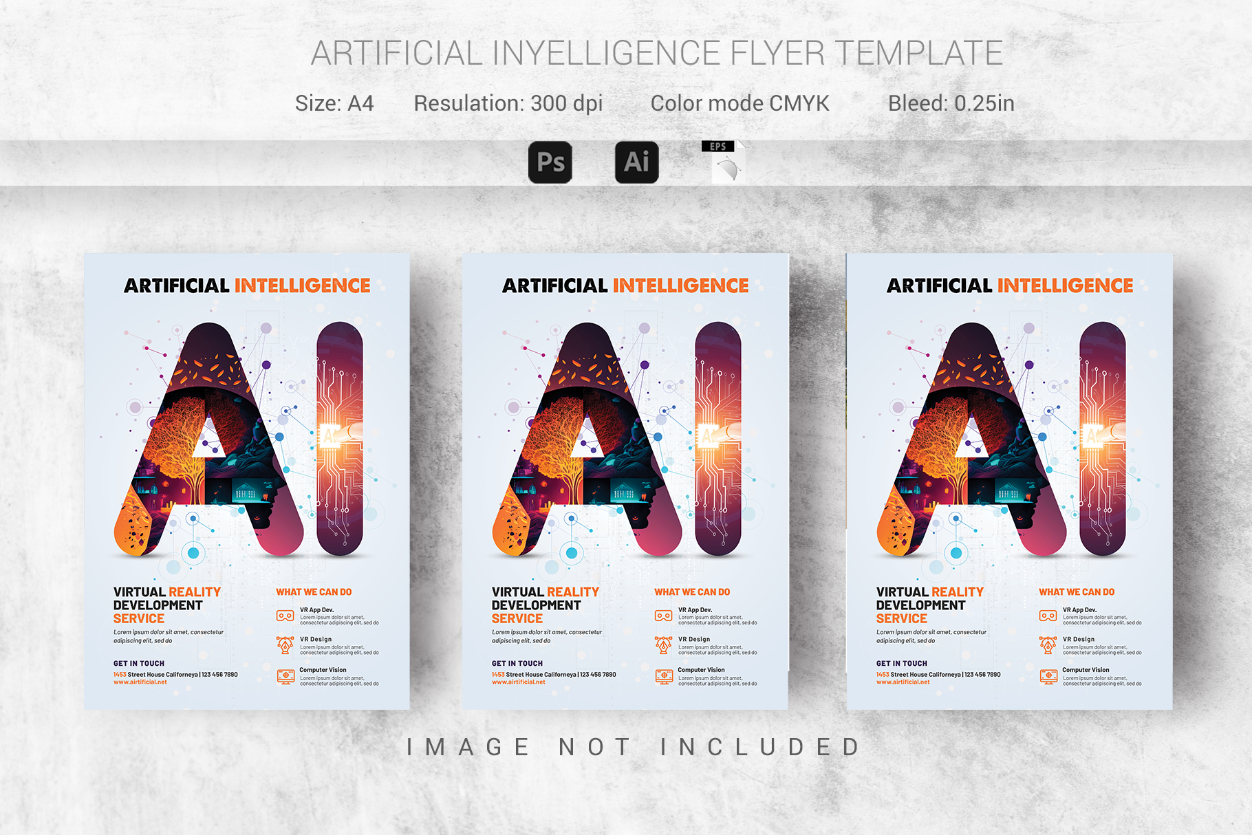 Artificial-intelligence Flyer | Flyer Templates ~ Creative Market