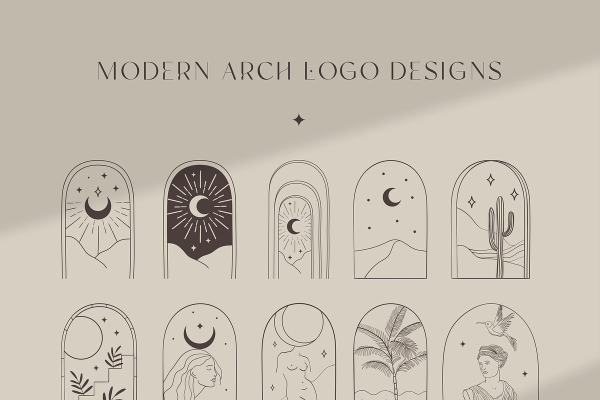 Modern Arc Logo Designs, a Branding & Logo Template by Olya Creative