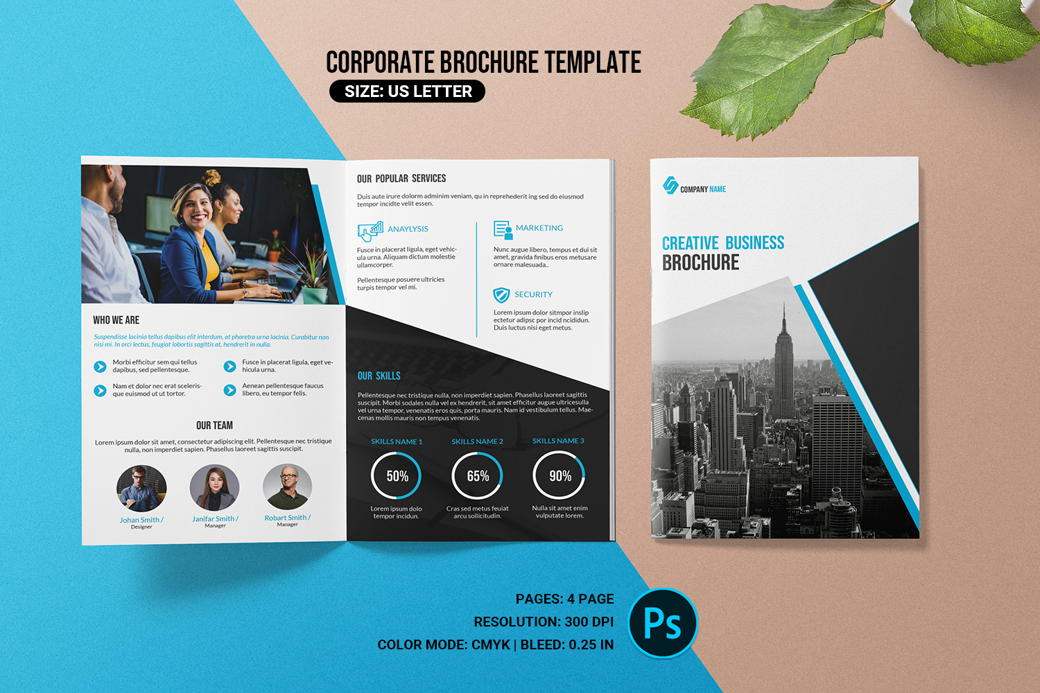 Business Brochure Template | Brochure Templates ~ Creative Market