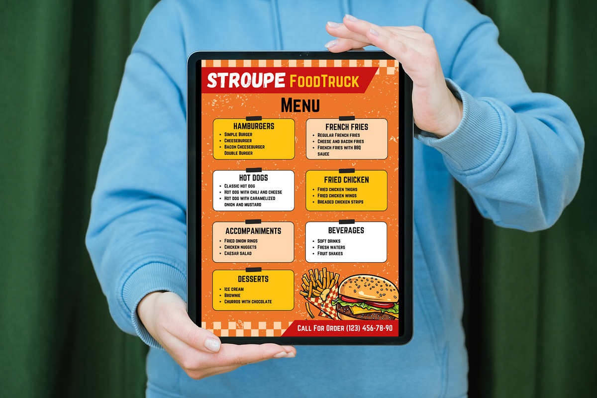 5 Food Menu Templates Canva, a Templates & Theme by TemplateCastleStore