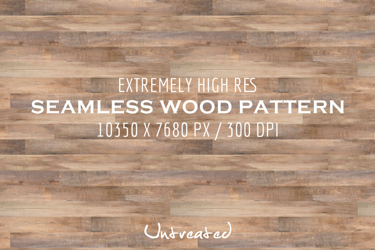 2 Seamless Wood Patterns, a Pattern Graphic by Fresh Design Elements