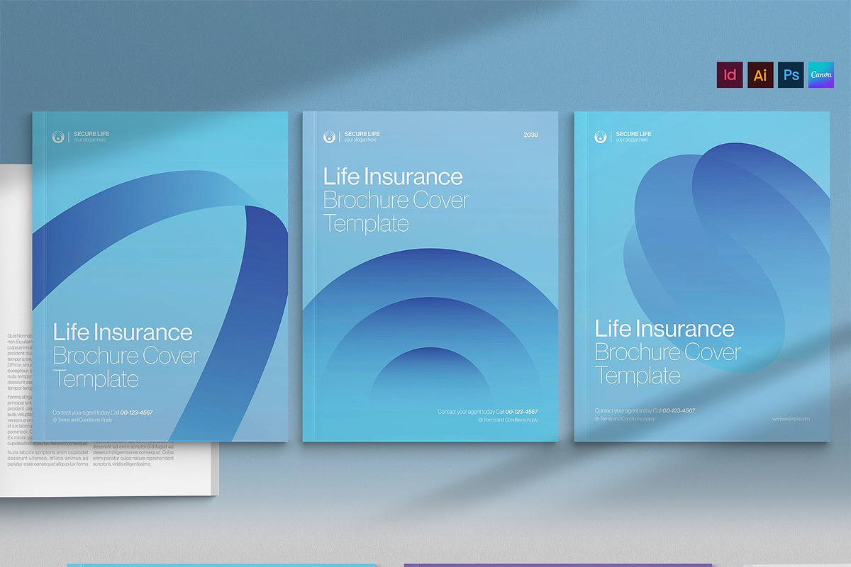 Corporate Brochure / Report Cover Te, a Brochure Template by BrandPacks