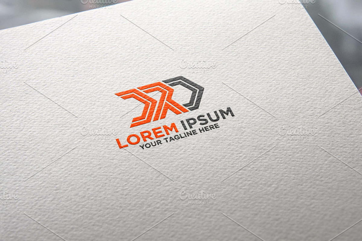 letter DRD logo template, a Branding & Logo Template by REDVY CREATIVE ...