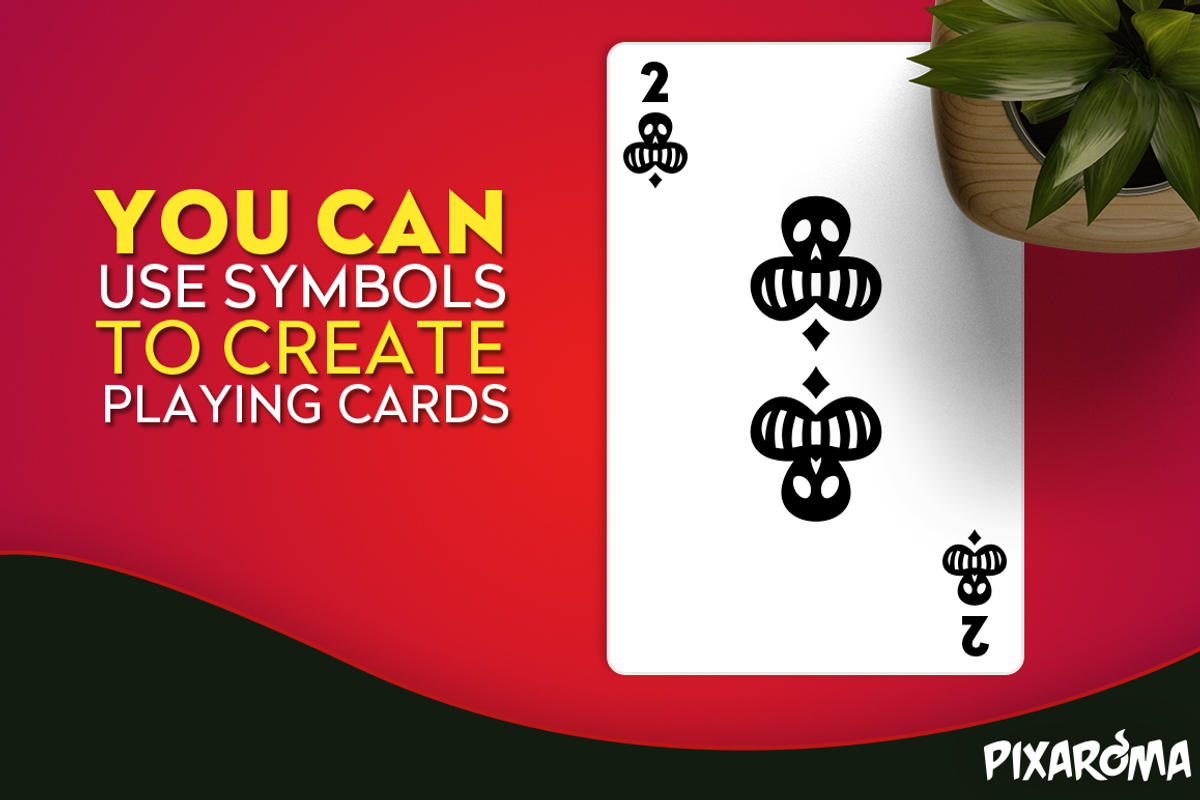 Playing Card Vector Symbols, an Illustration by pixaroma