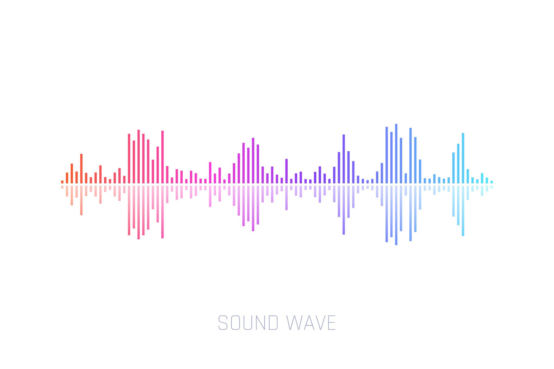 Vector Sound Wave. Colorful, a Technology Illustration by Things for ...