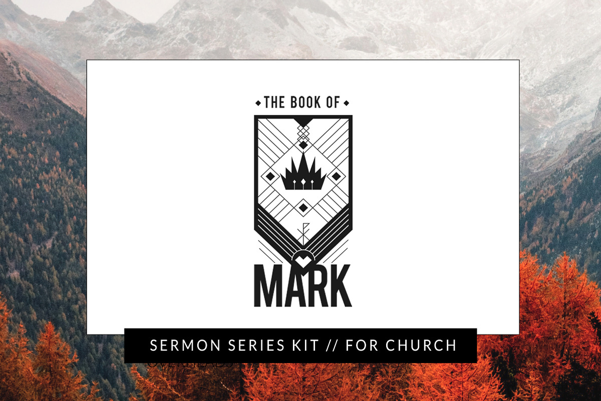 The Book of Mark Kit for Church, a Graphic by Messenger Graphics